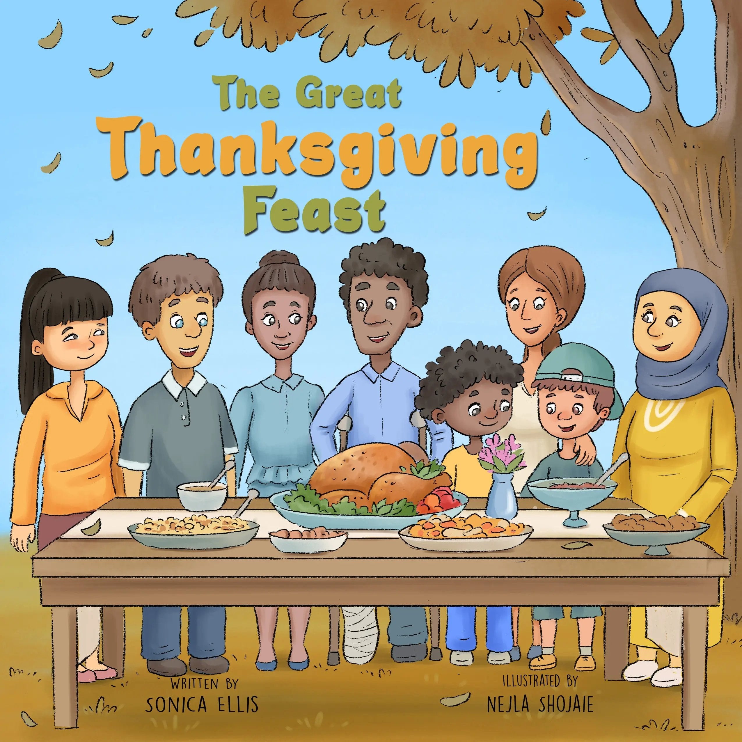 The Great Thanksgiving Feast: Thanksgiving Story for Kids – Sonicaellis