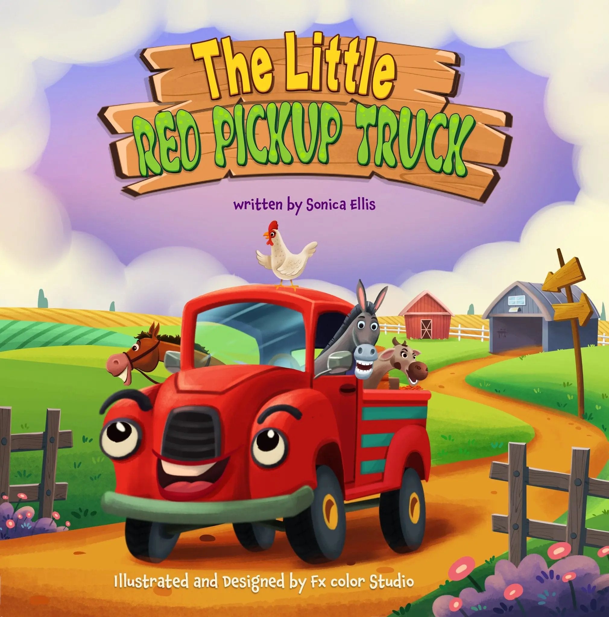 The Little Red Pickup Truck: A Children's Book About Empathy, Kindness ...