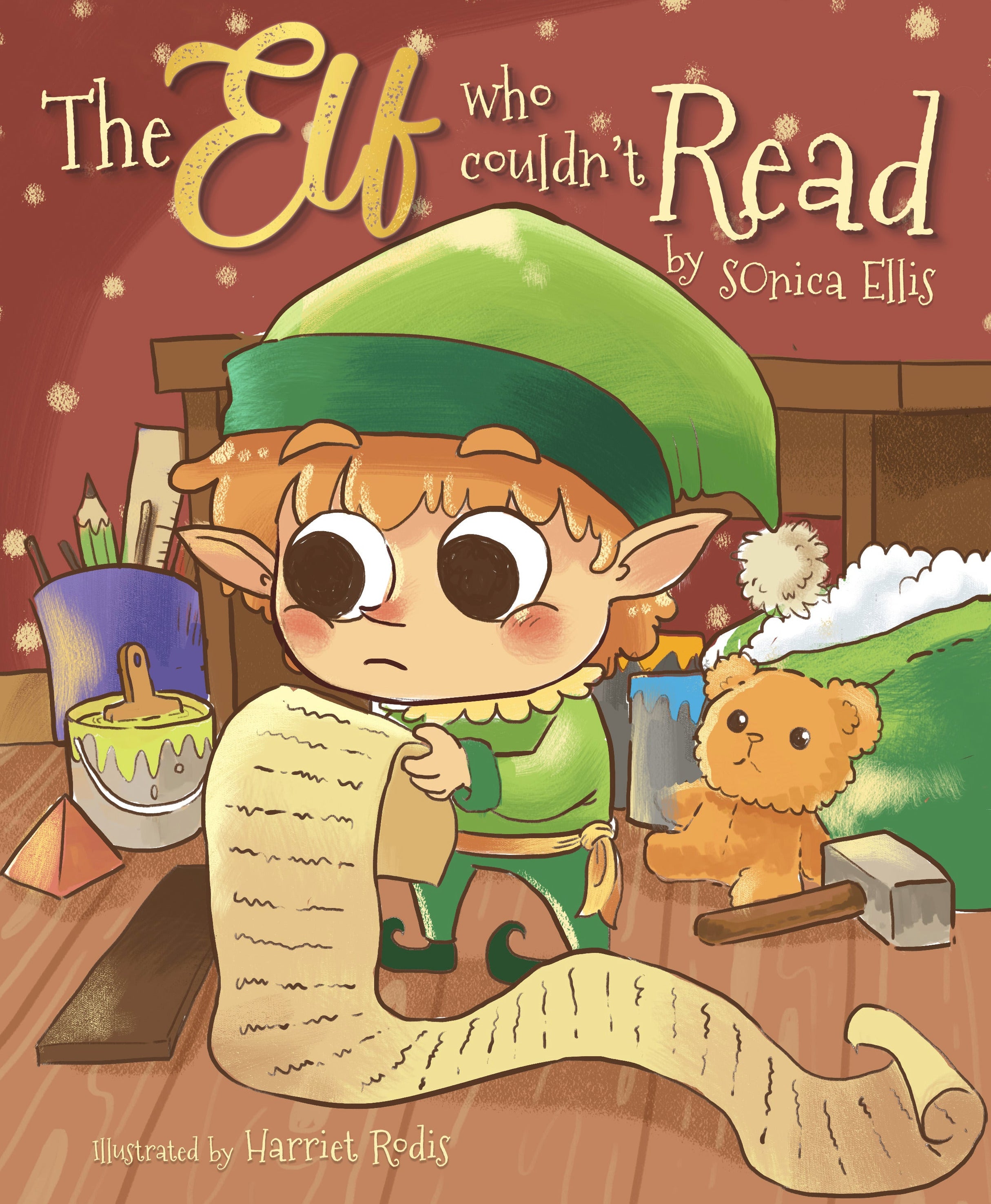 The Elf Who Couldn't Read: A Christmas Holiday Book for Kids – Sonicaellis