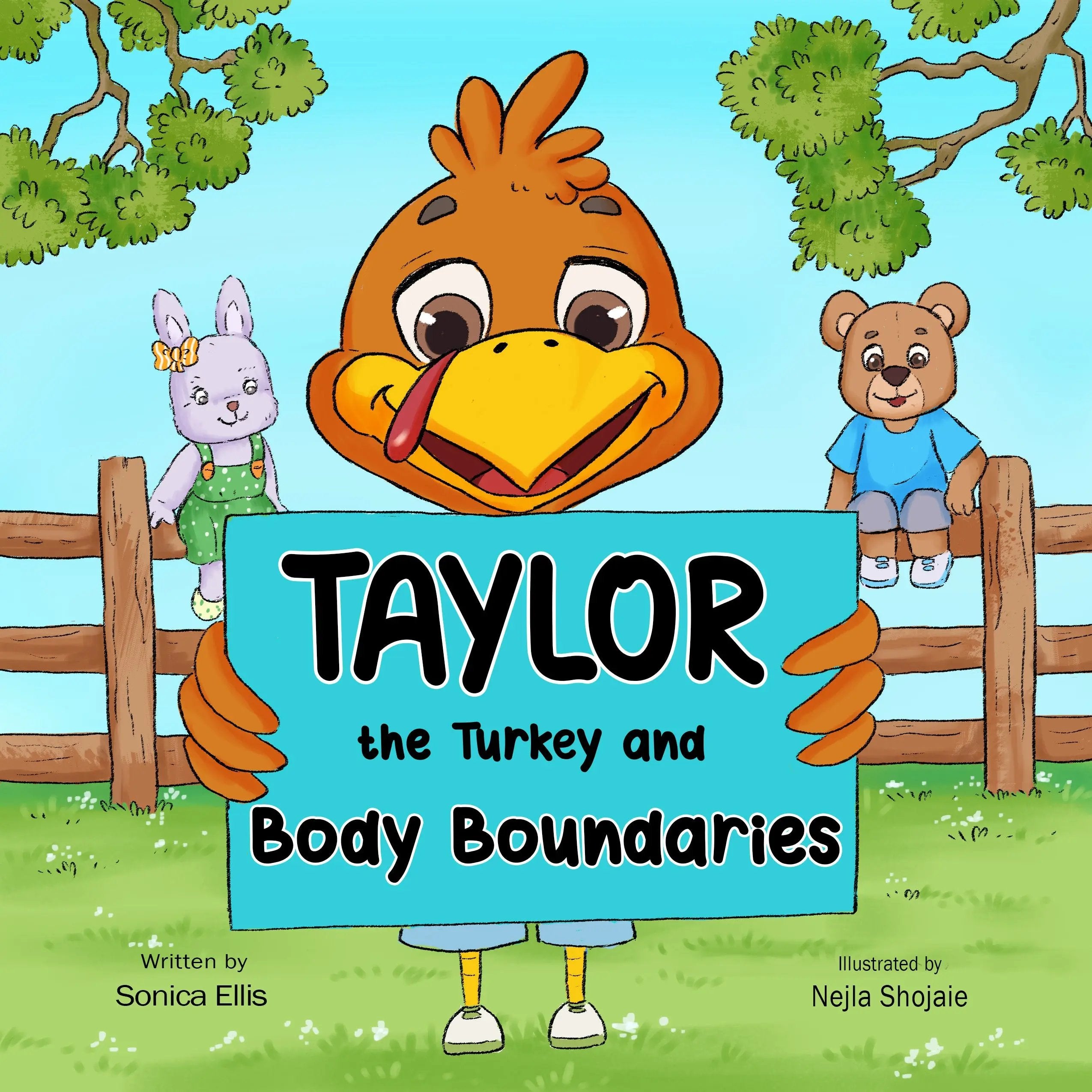 Taylor the Turkey and Body Boundaries: A Social Skills Book for Kids A ...
