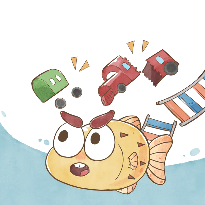 The Angry Fish: A Children's Book About Managing Anger – Sonicaellis