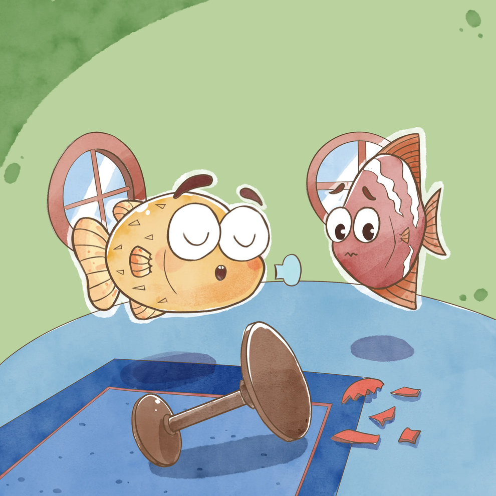 The Angry Fish: A Children's Book About Managing Anger – Sonicaellis