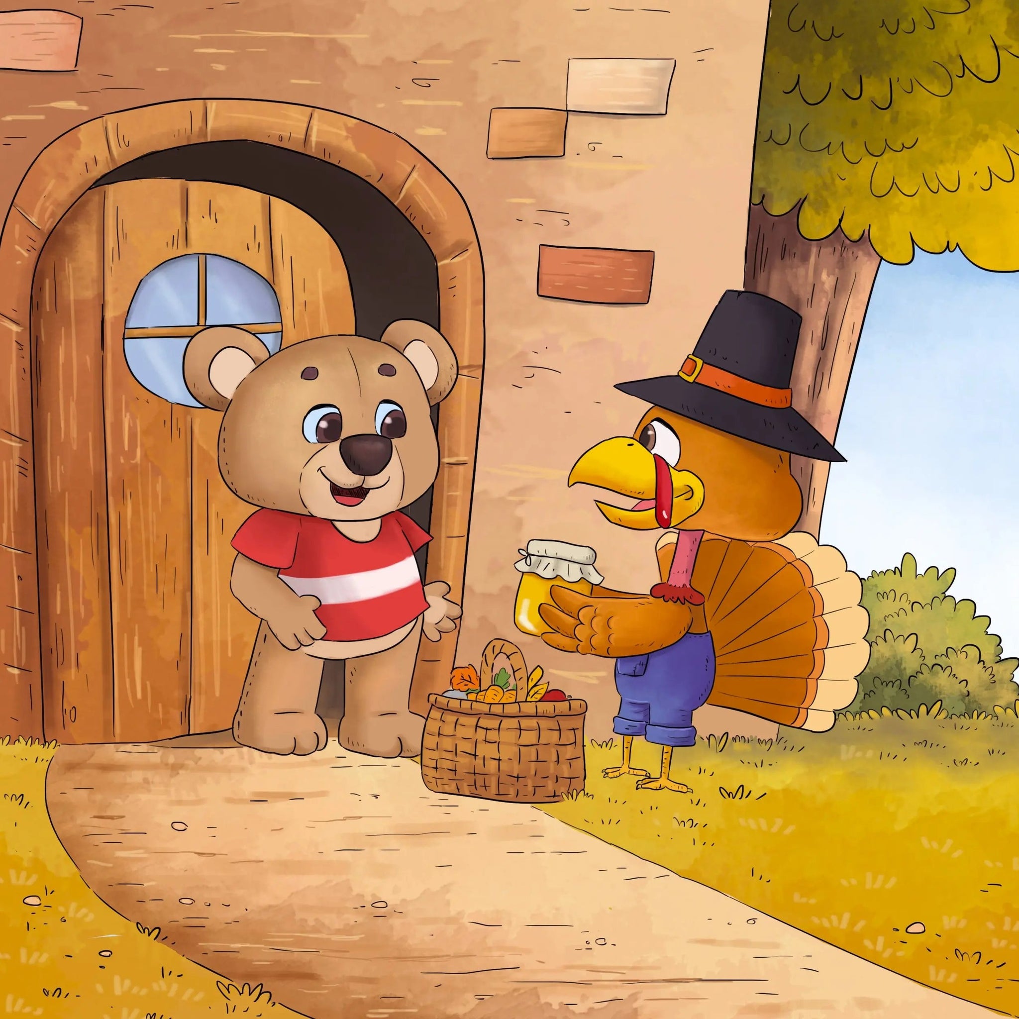 Taylor The Thankful Turkey: Thanksgiving Book for Kids – Sonicaellis