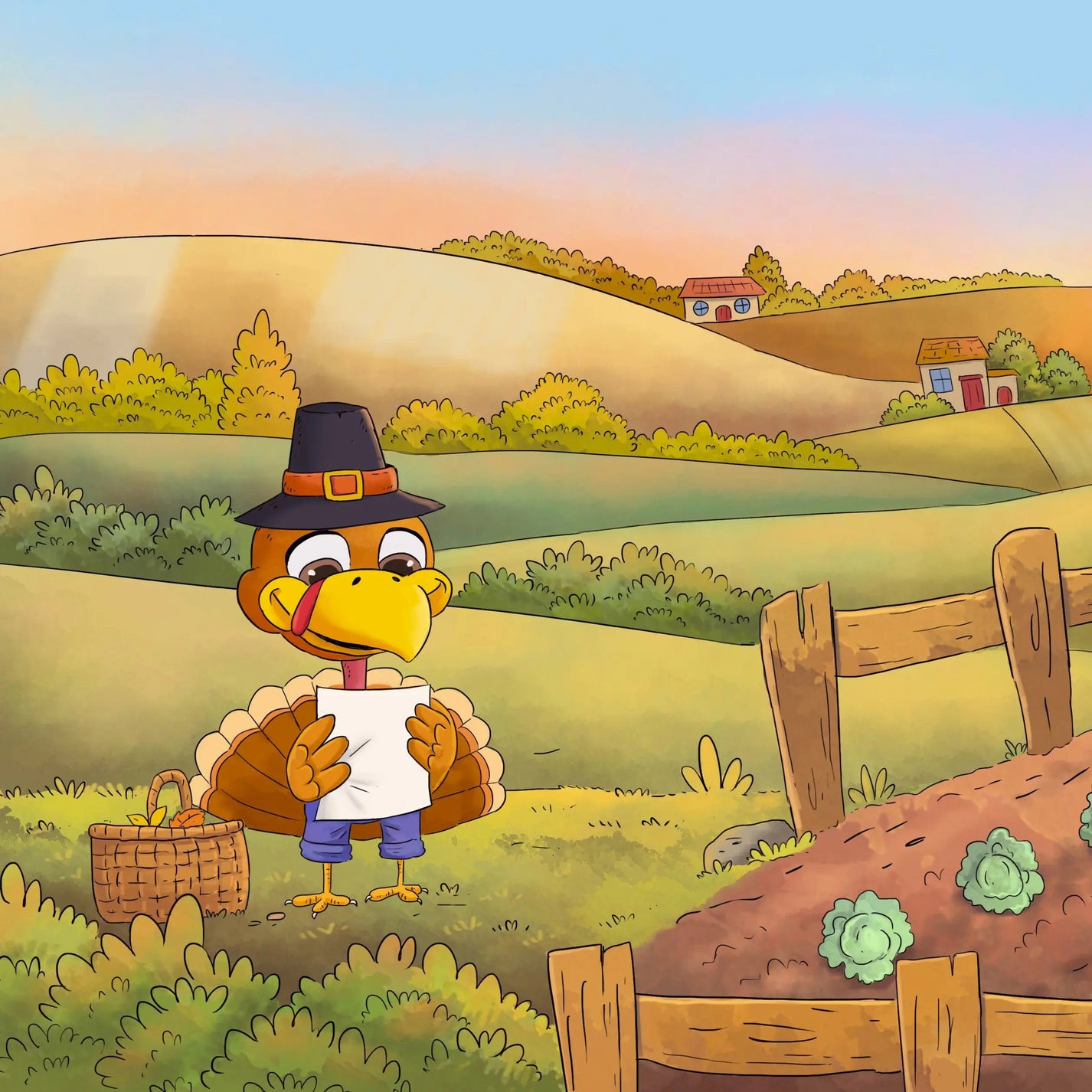 Taylor The Thankful Turkey: Thanksgiving Book for Kids – Sonicaellis