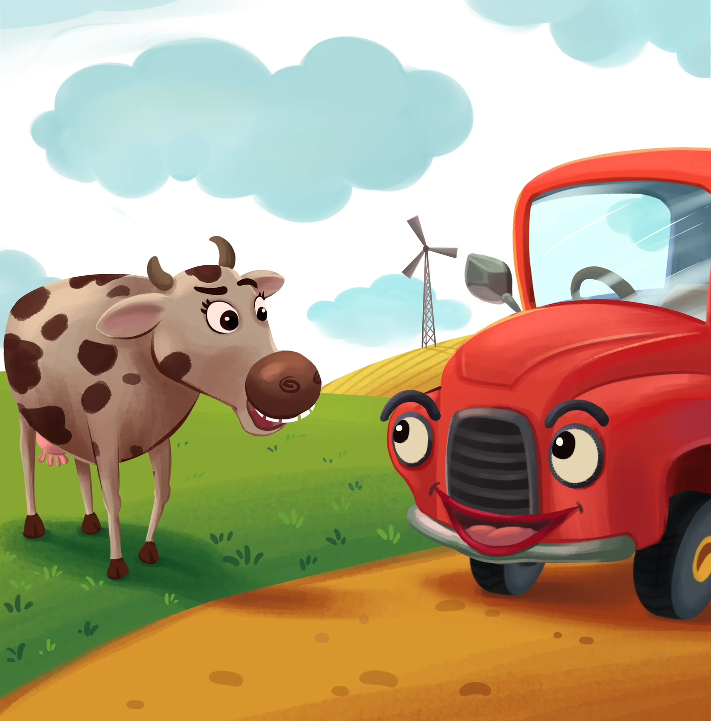 The Little Red Pickup Truck: A Children's Book About Empathy, Kindness ...